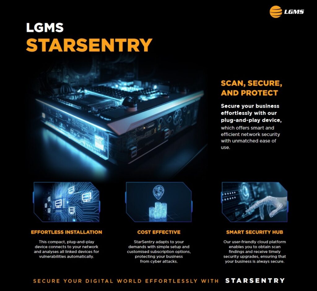 LGMS StarSentry Wins Prestigious Cybersecurity Award - BizVantage 360 Malaysia